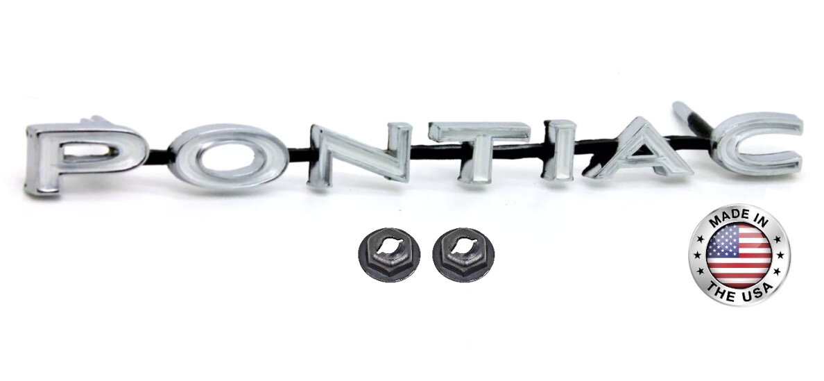 Front Diecast Zinc Grille Emblem For 1967-1969 Firebird & 1974 Ventura ...