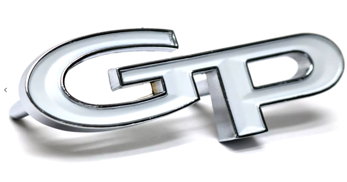GP Trunk Plate Emblem For 1967-1968 Pontiac Grand Prix Models Made in ...