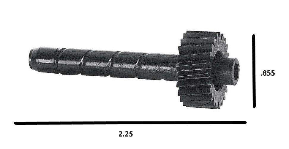 OER Black 23 Teeth Speedometer Gear For Bel Air Caprice Impala Nova Co ...