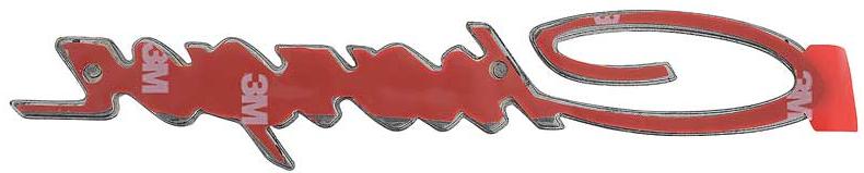 OER Adhesive Backed Outer Door Emblem Set For 1973-1974 Dodge Charger ...