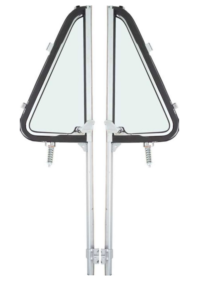 OER Right and Left Vent Window Assembly Set 1964-1966 Chevy GMC Pickup ...