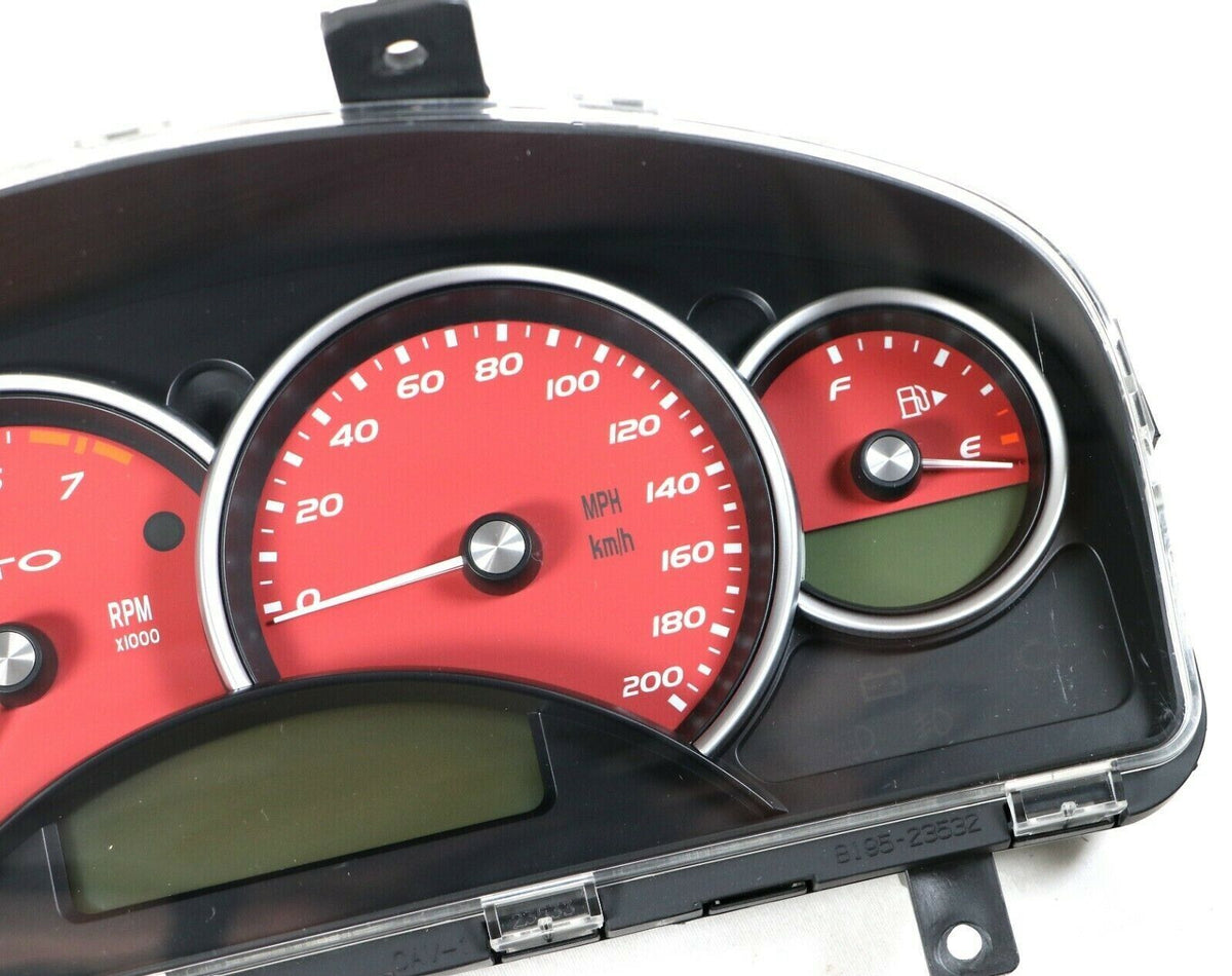 Used GM 92172960 Red Hot Instrument Gauge Cluster 2004-2006 GTO 72K Mi ...