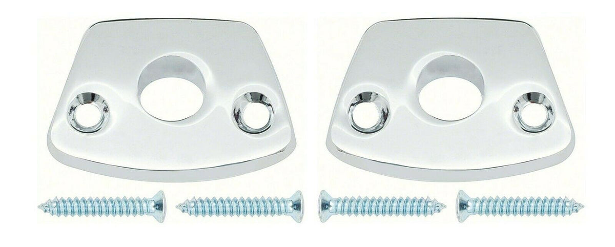 OER Bench Seat Headrest Post Bezel Set 1969-1970 Charger and RoadRunne ...