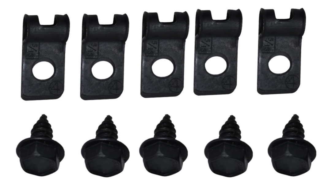 10 Piece Fuel Return Line Clip Kit 1971-1972 Chevy and GMC 2WD Trucks ...
