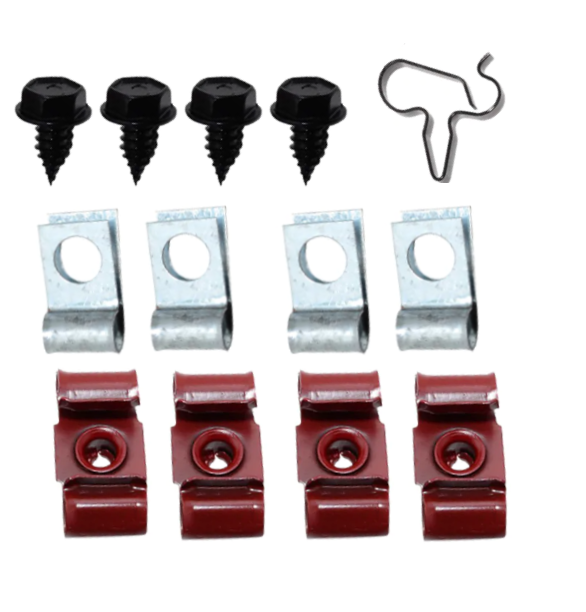 14 Piece Brake Line Clip Kit 1966-1967 Pontiac GTO and LeMans H.O. Mod ...
