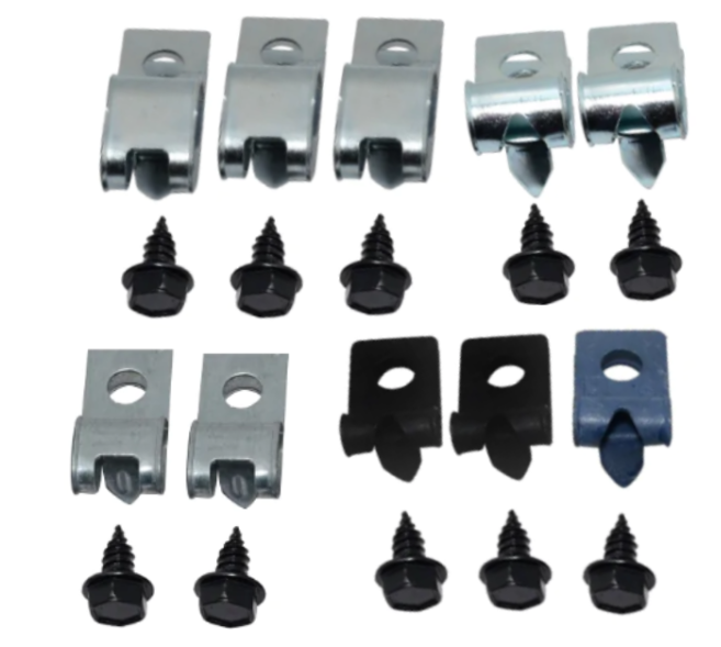 20 Piece 5/16" Fuel Line and Return Line Clip Kit 1971-1972 Pontiac GT ...
