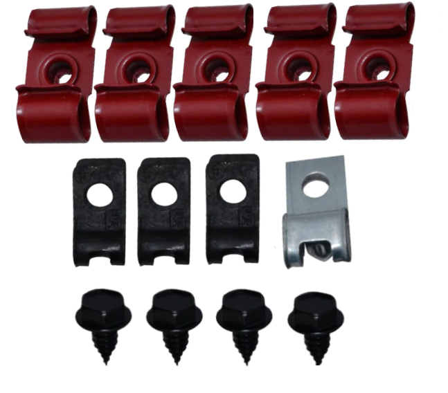 13 Piece Brake Line Clip Set 1967-1970 Chevy and GMC Pickup Trucks 2WD ...